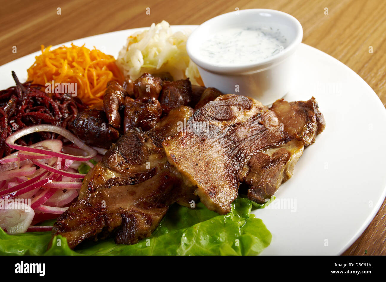 Boiled pork liver hi-res stock photography and images - Alamy