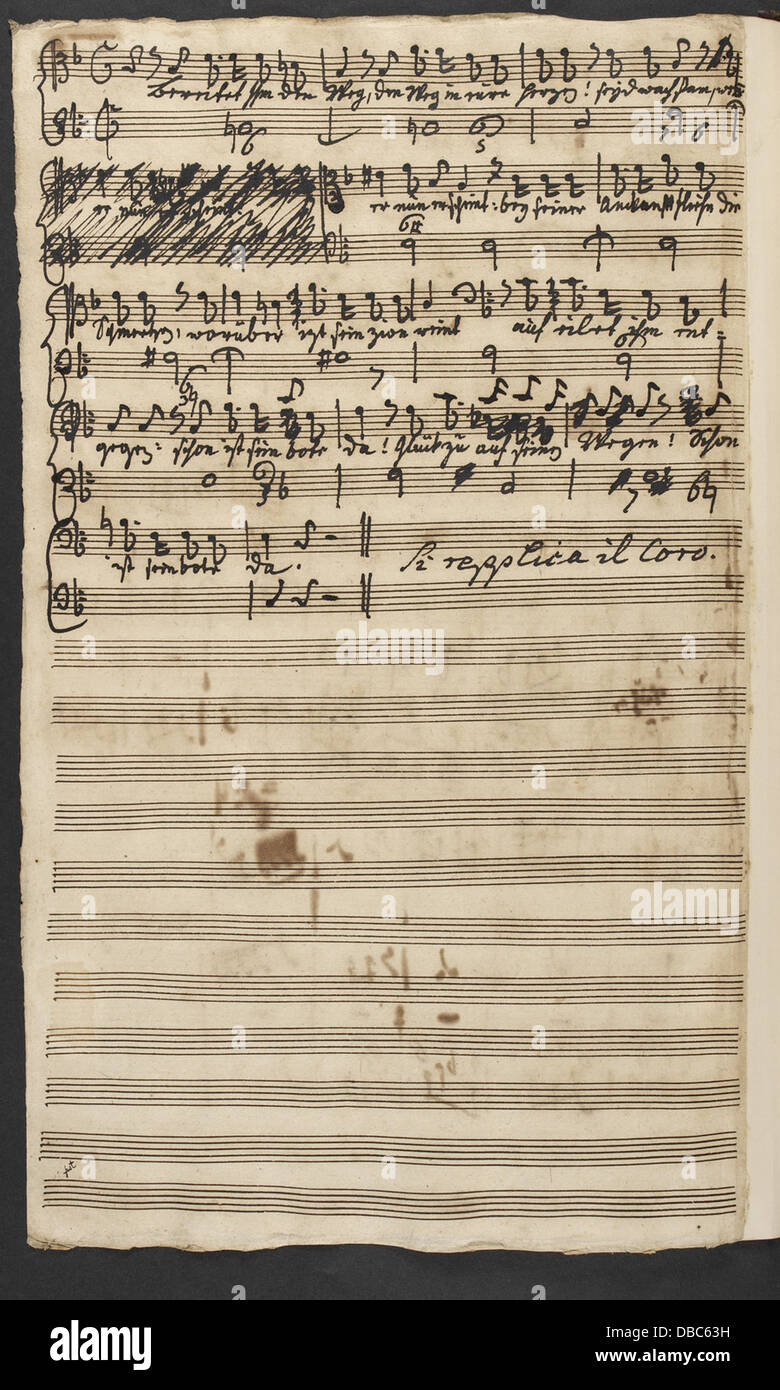 This image refers to a musical score by Georg Benda titled *Bald ...