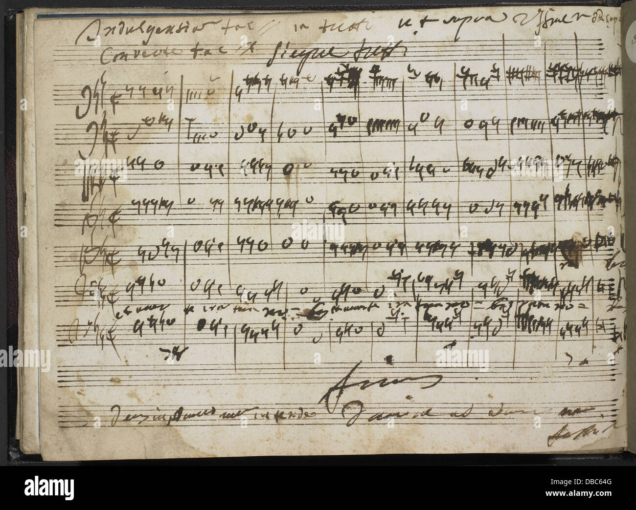 This manuscript, created by Giovanni Battista Costanzi, features the ...