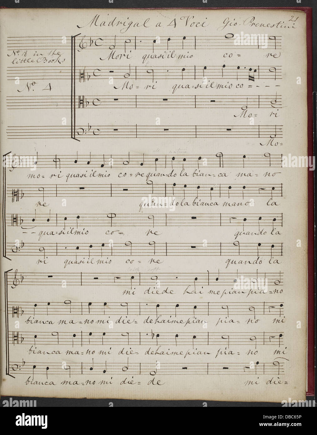 Palestrina composer hi-res stock photography and images - Alamy
