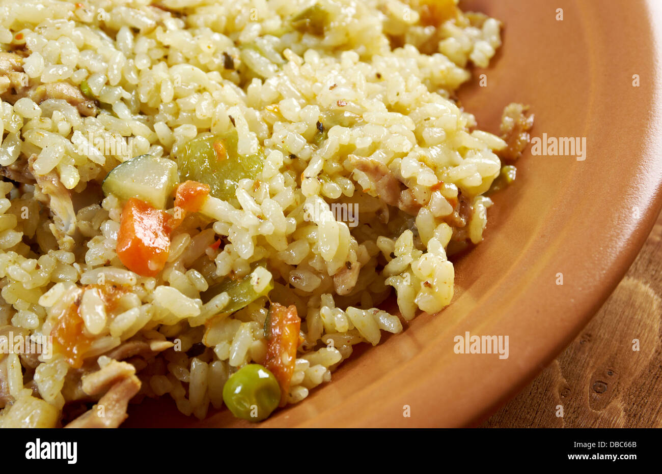 Chicken pilaf close up hi-res stock photography and images - Alamy