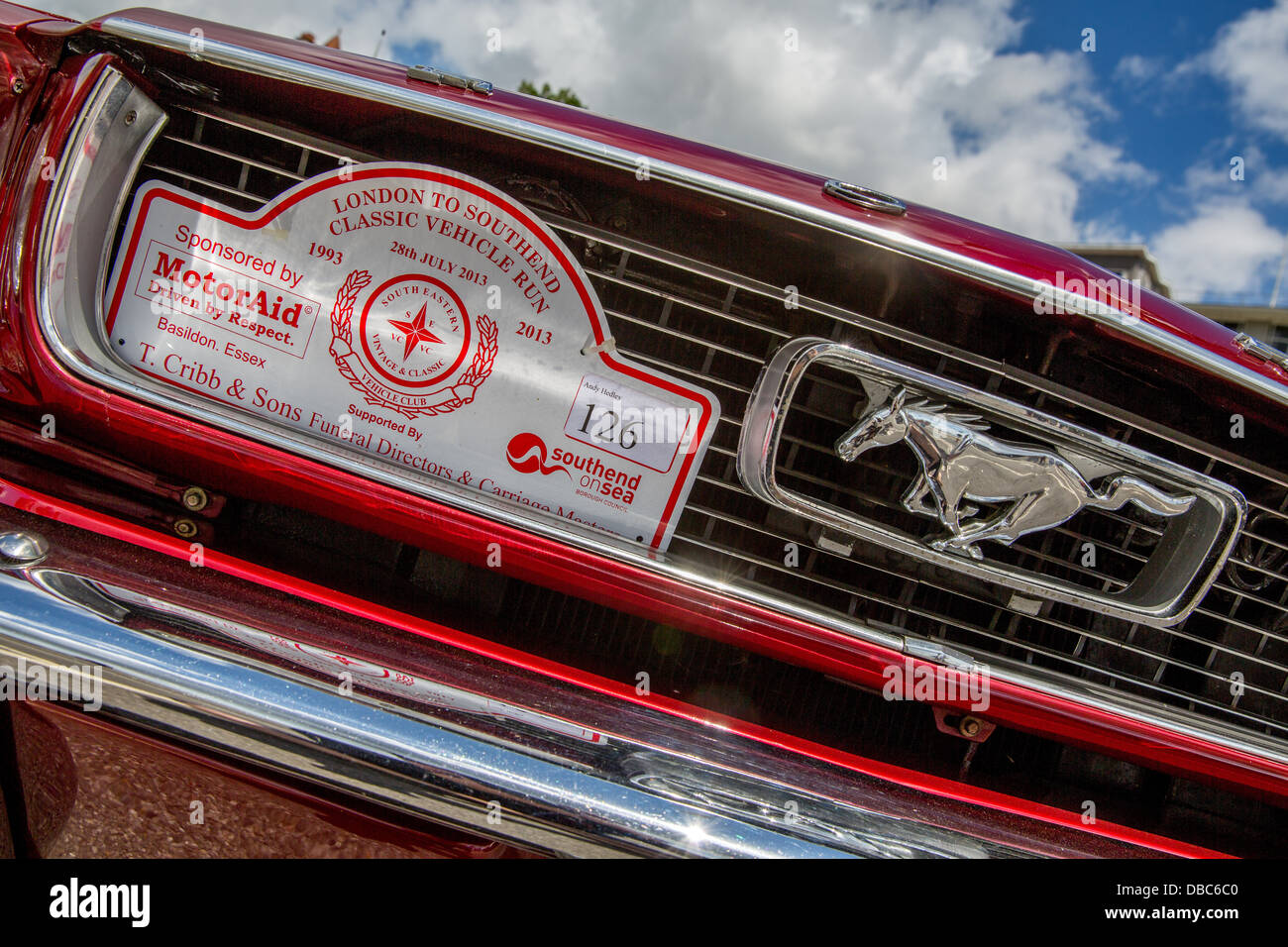 28/07/2013 1966 ford mustard car at The South Eastern Classic and ...