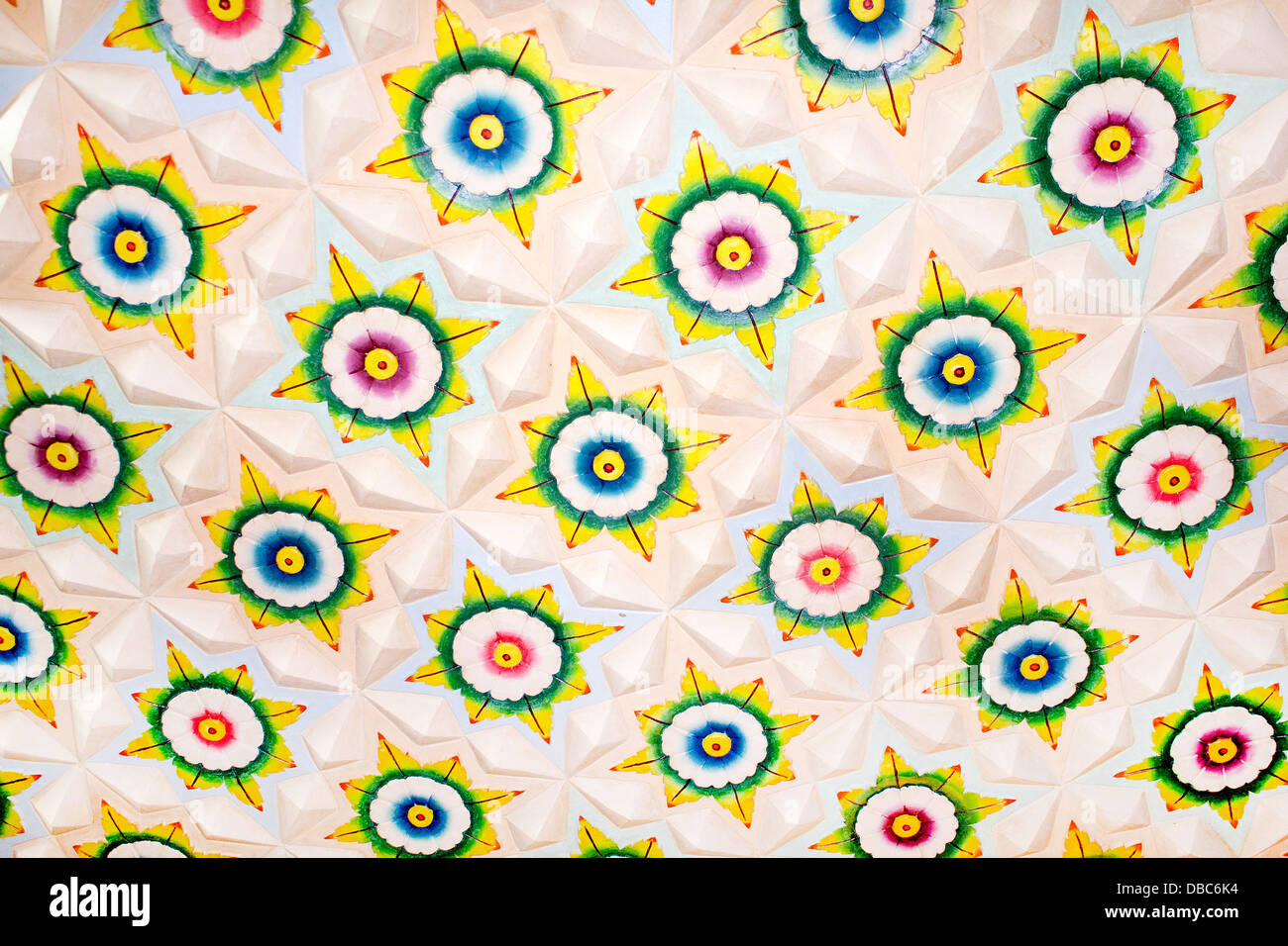 Traditional arabic style ceiling in Fujairah (United Arab Emirates ...