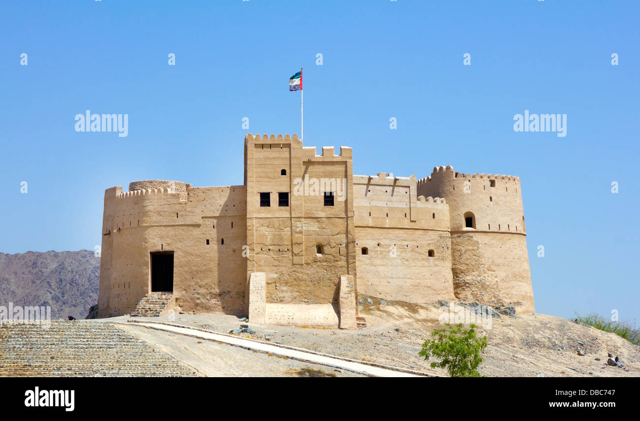 fortification in Fujairah (United Arab Emirates Stock Photo - Alamy