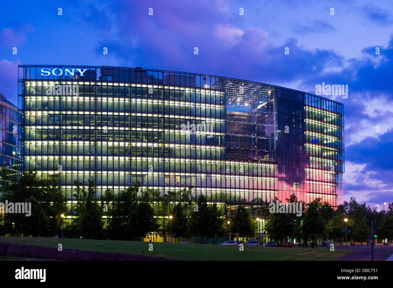 Potsdamer platz the sony center hi-res stock photography and images - Alamy