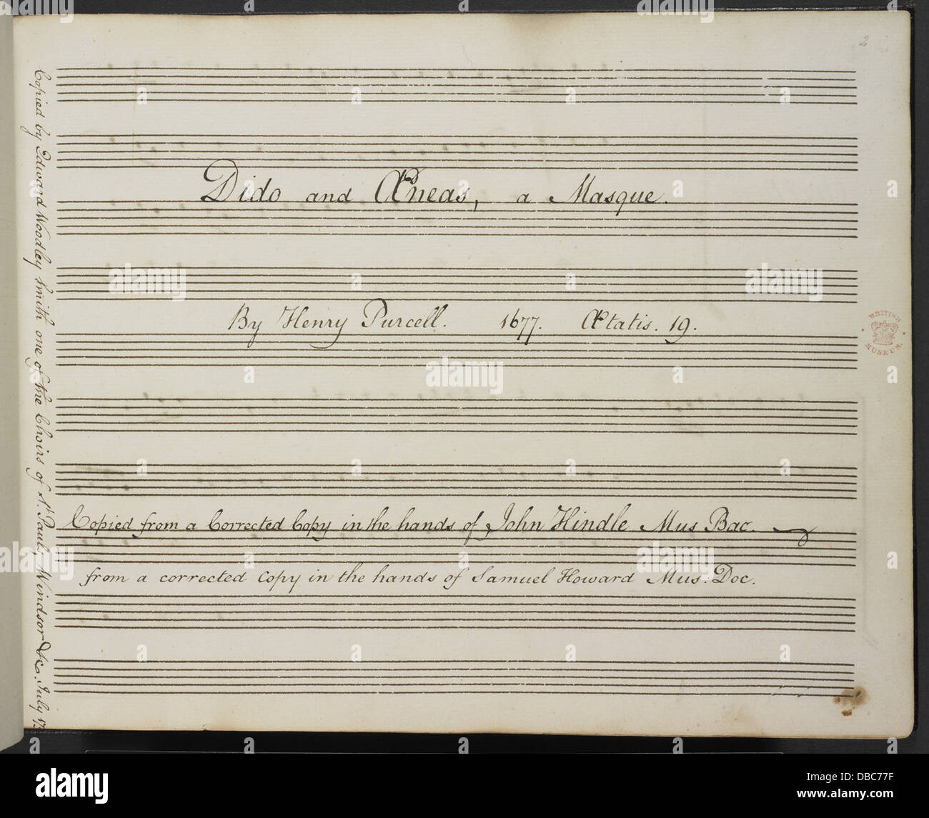 17th century opera classical music hi-res stock photography and images ...