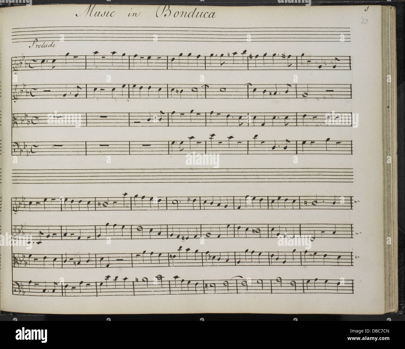 Historical music sheet manuscript hi-res stock photography and images ...