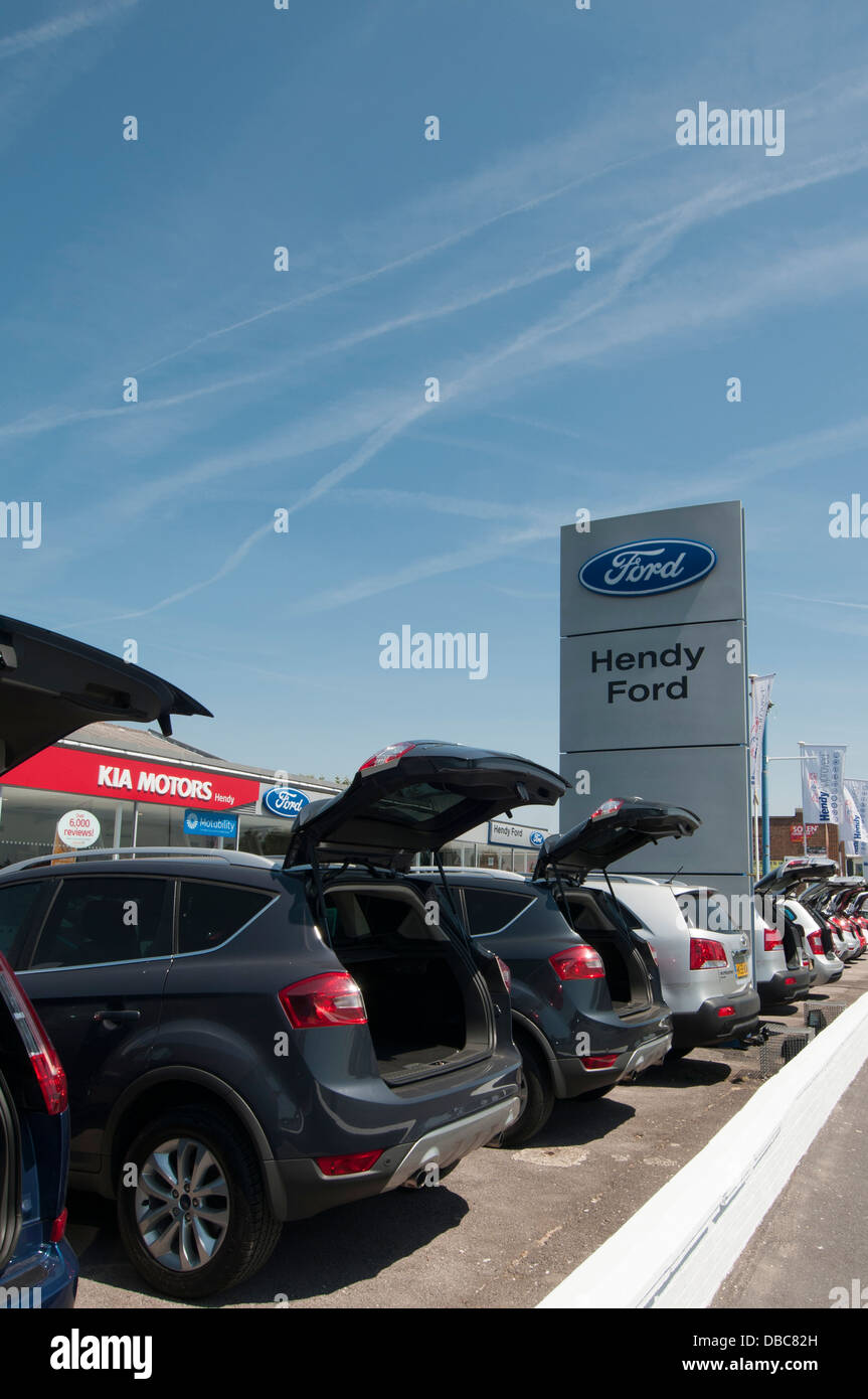 Hendy Ford car dealership Stock Photo - Alamy