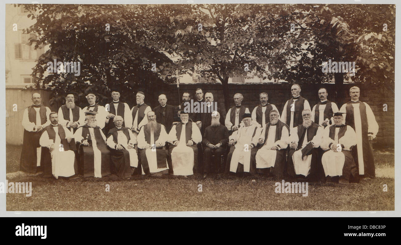 A gathering of the House of Bishops, captured in this historic image ...