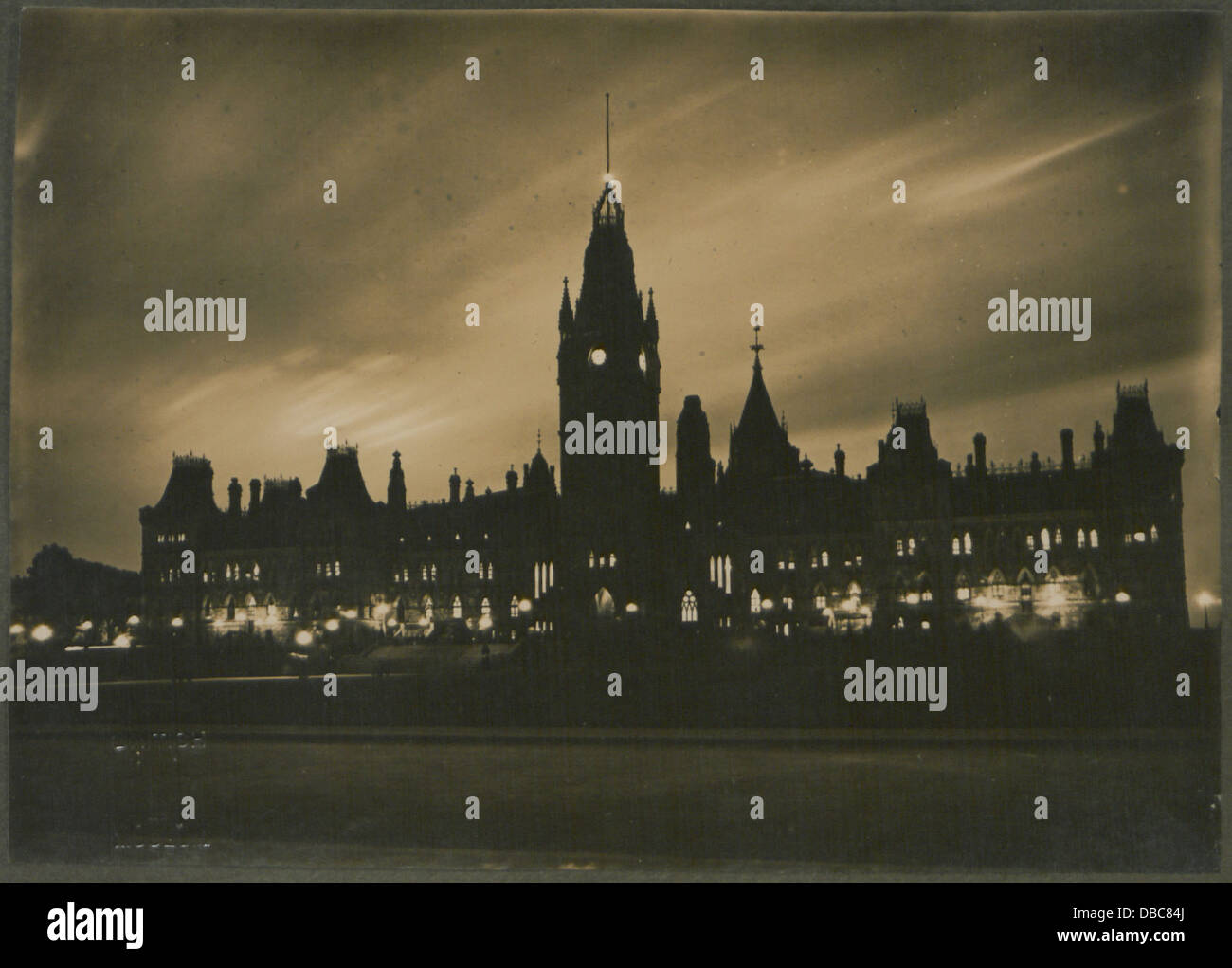 This photograph shows the House of Commons building in the UK ...