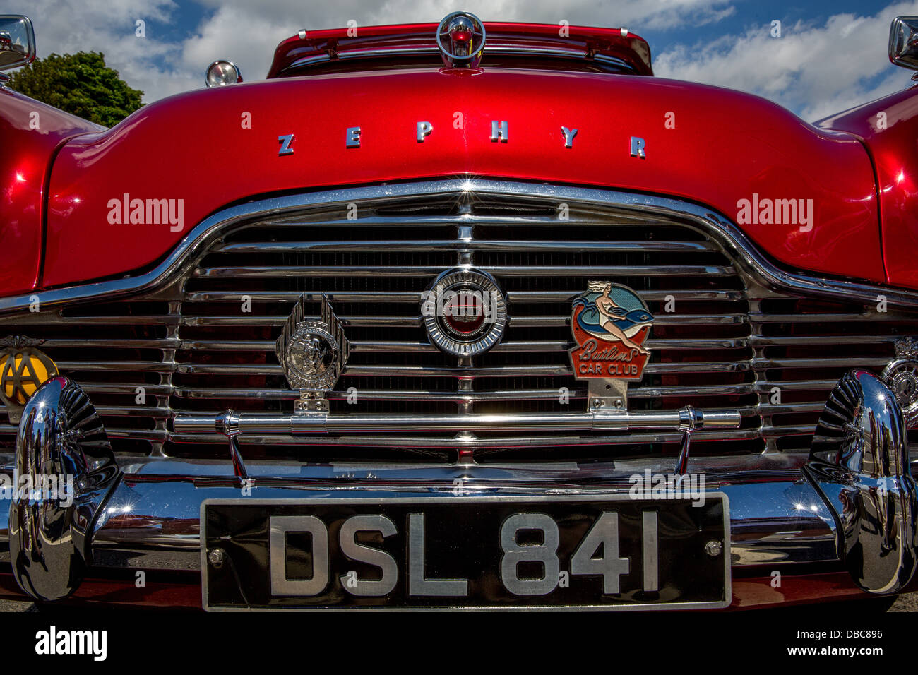 Red Zephyr Car High Resolution Stock Photography and Images - Alamy