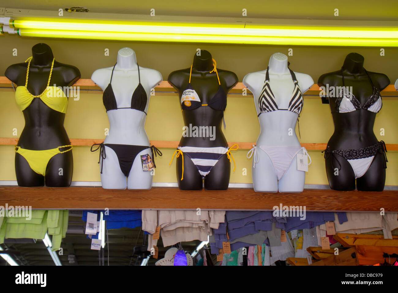 Bikinis in a shop High Resolution Stock Photography and Images - Alamy