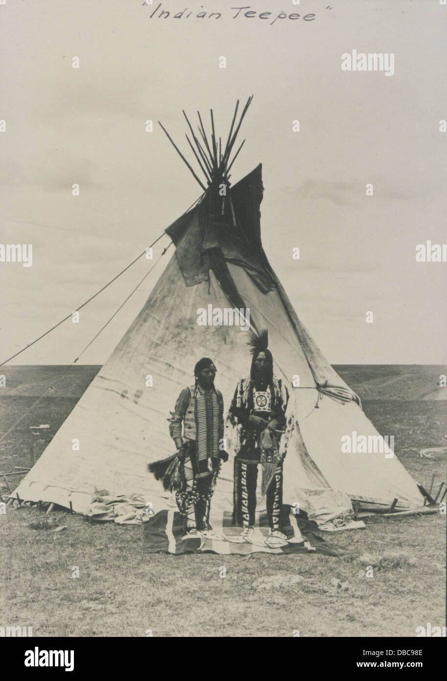 Teepee native american great plains hi-res stock photography and images ...