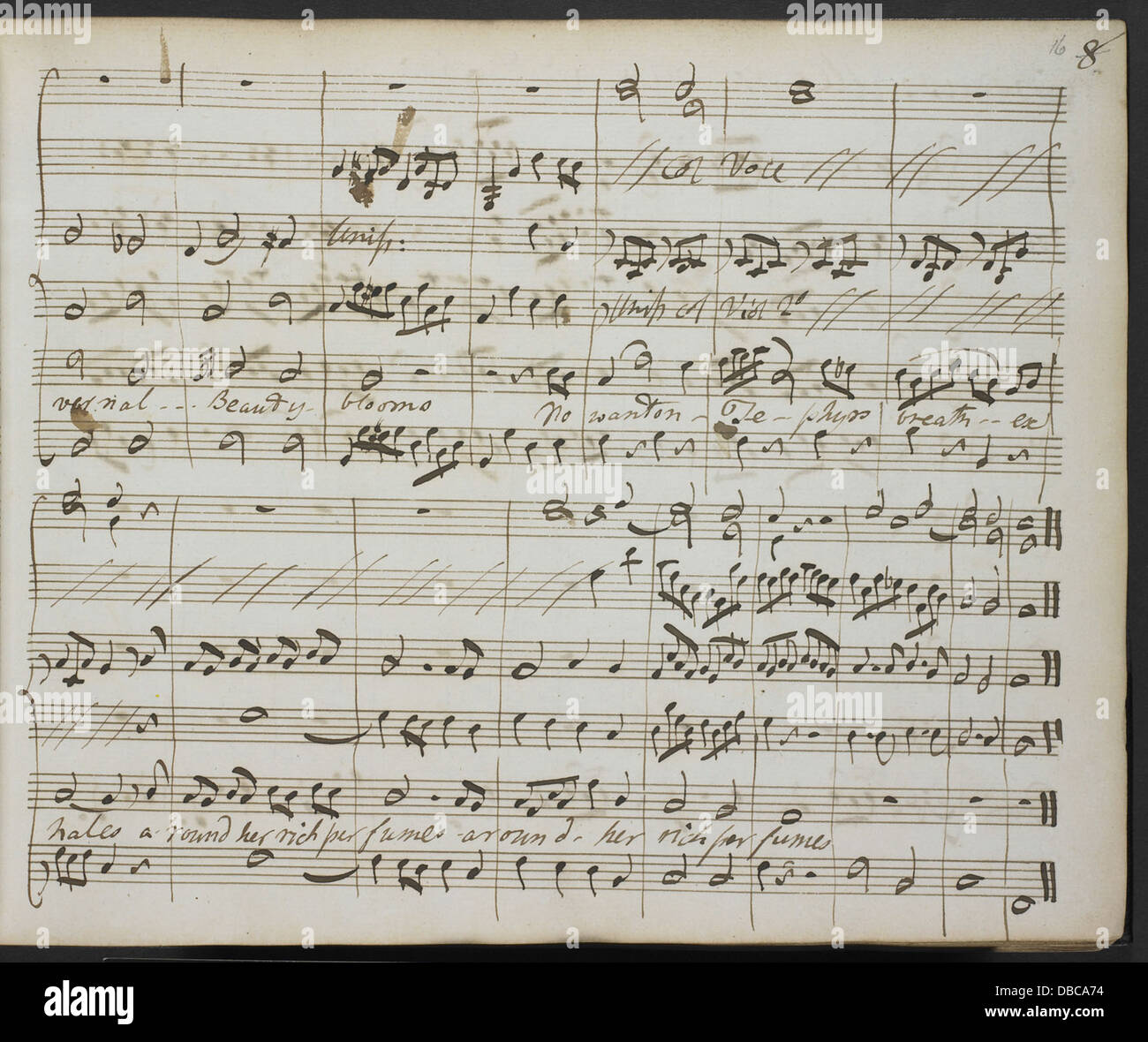 This manuscript by John Wall Callcott is a score for his oratorio ...