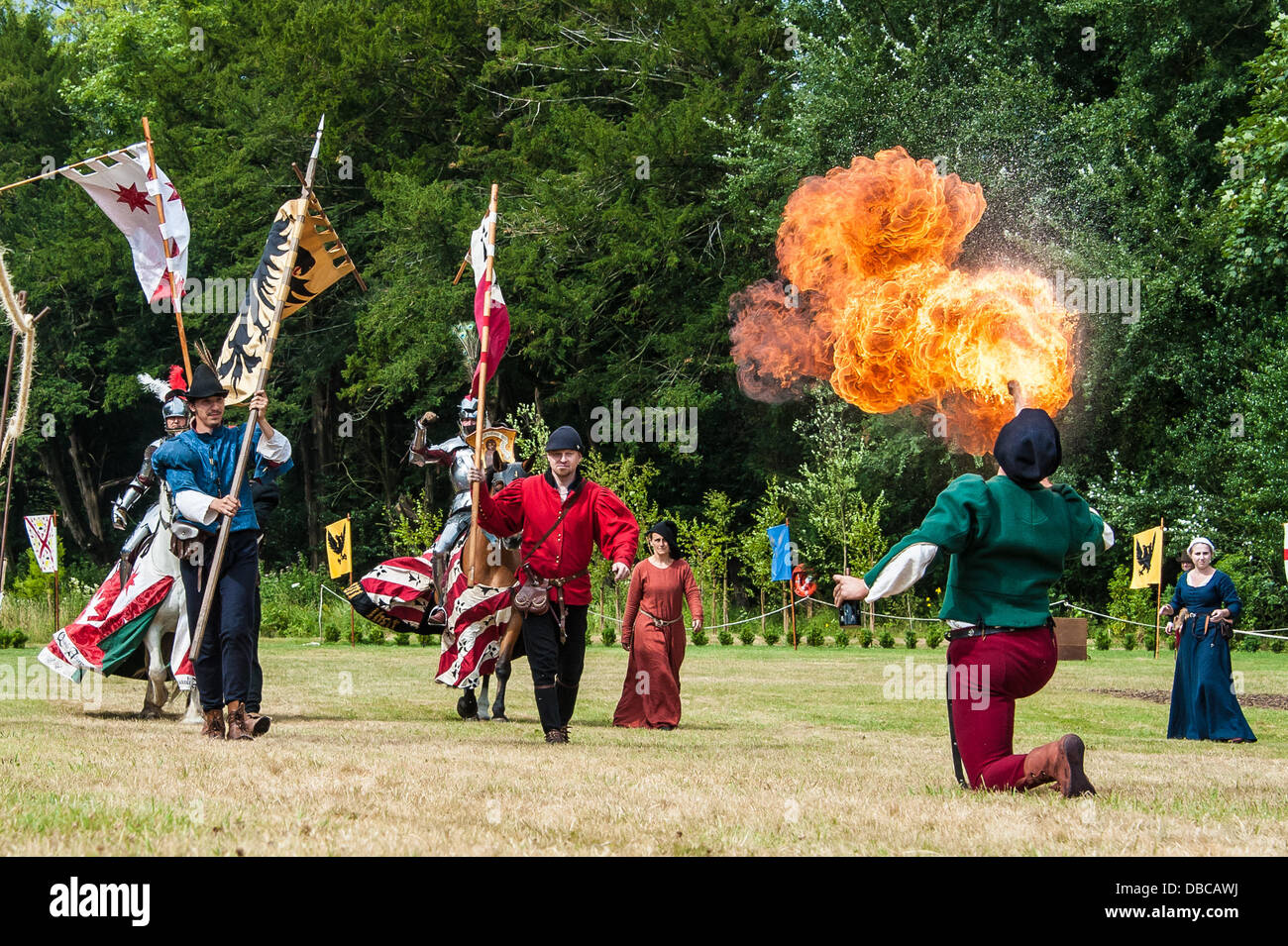 Heating up for the final round - the Holy Roman Empire team enters the ...