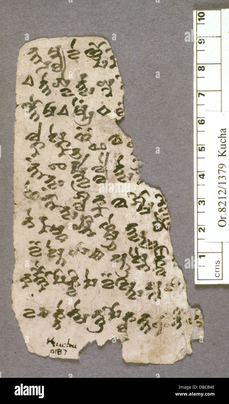 An early 20th-century image of Kucha, showcasing the location's ...