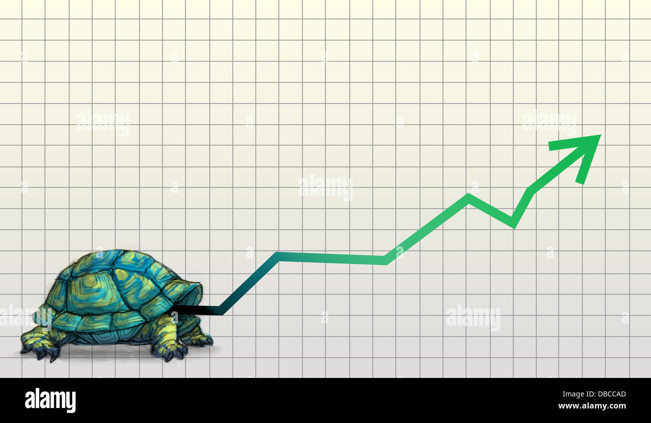 Line graph illustration hi-res stock photography and images - Alamy