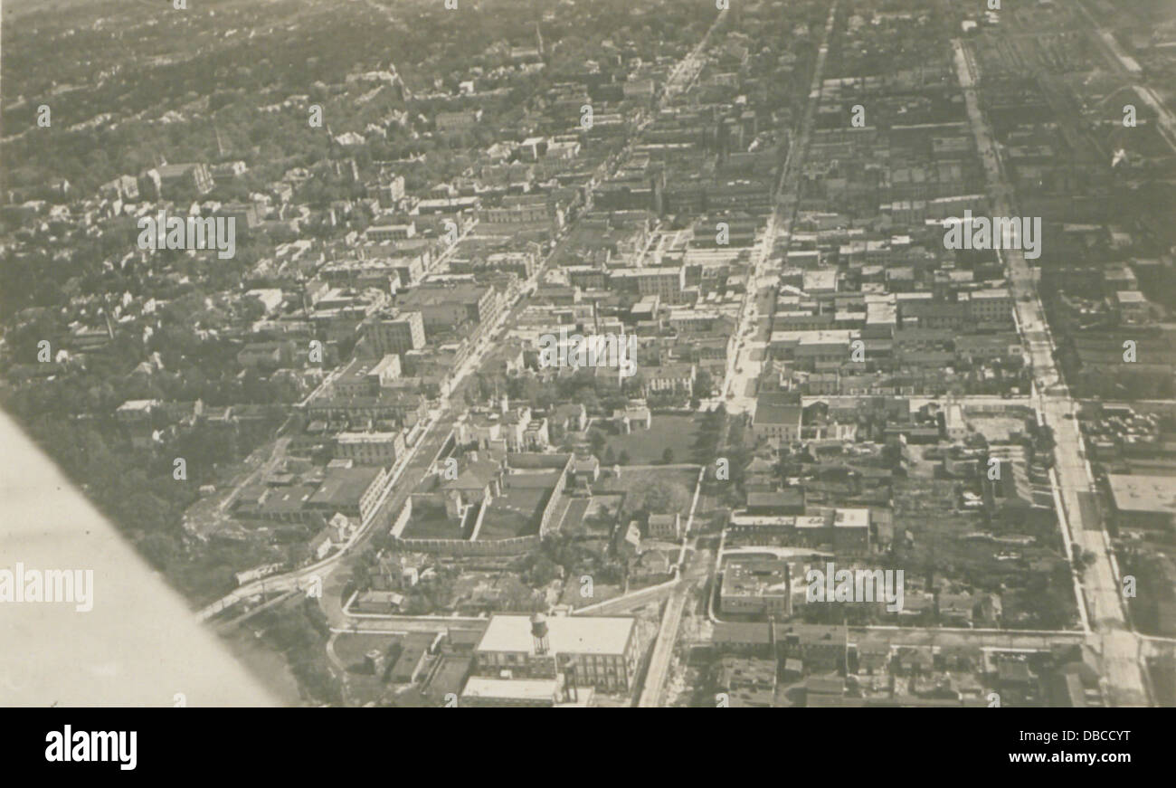This aerial view of London, Ontario, captures the city's landscape ...