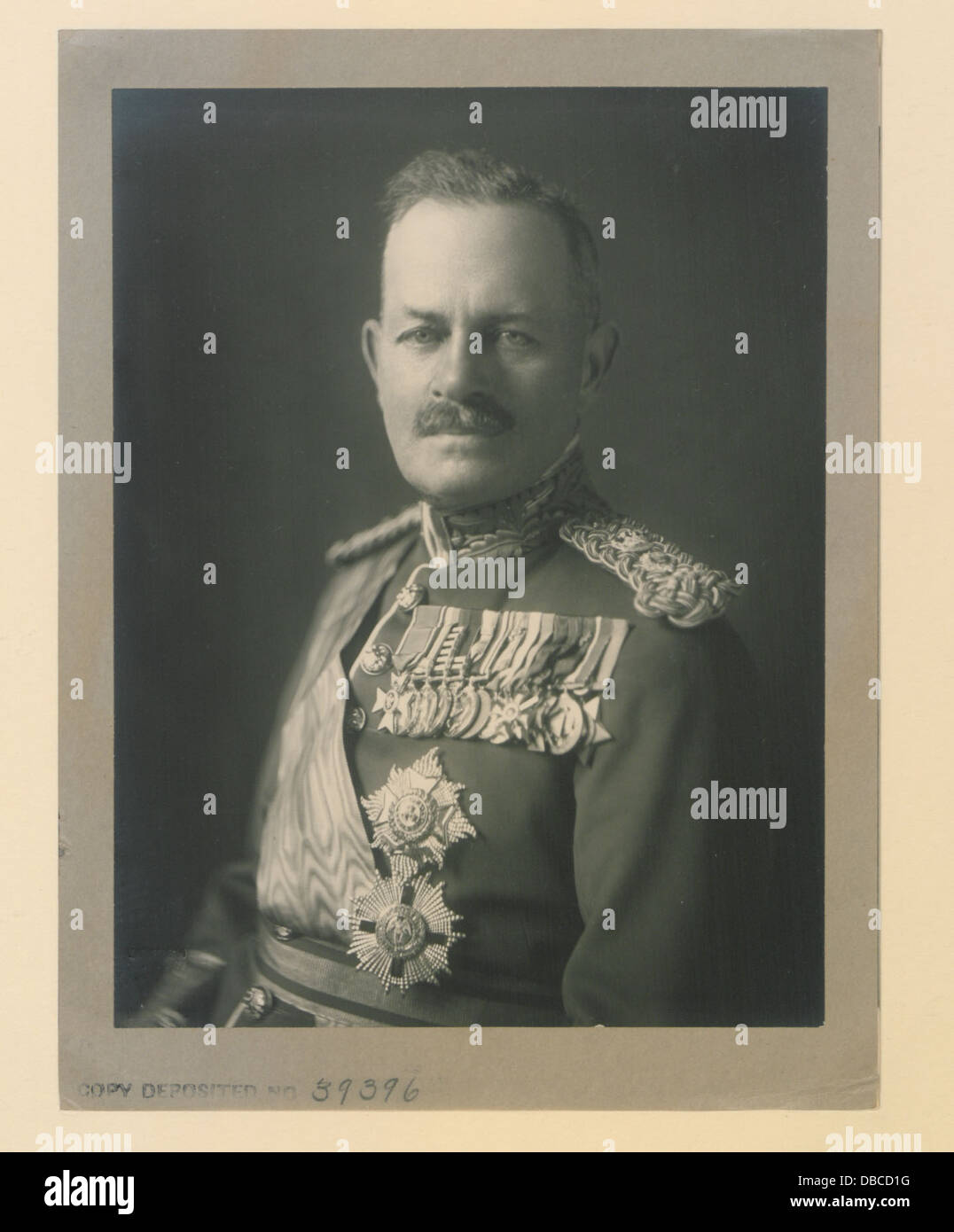 A portrait of Lord Byng, a British Army officer and Governor General of ...