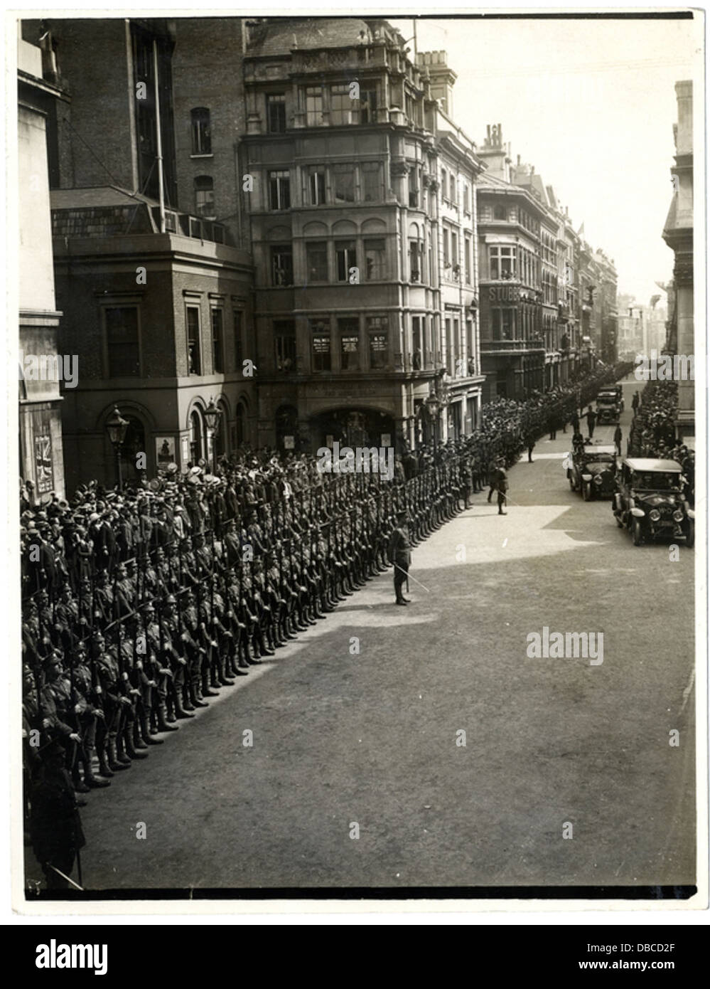 This photo captures Lord Kitchener, the British Army officer, arriving ...