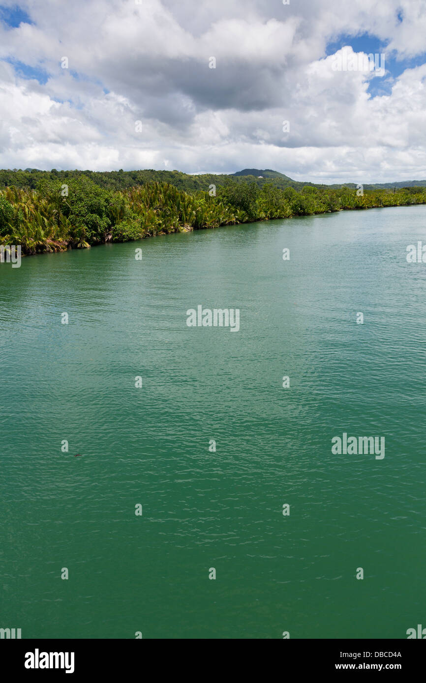 View over a River on Bohol Island, Philippines Stock Photo - Alamy