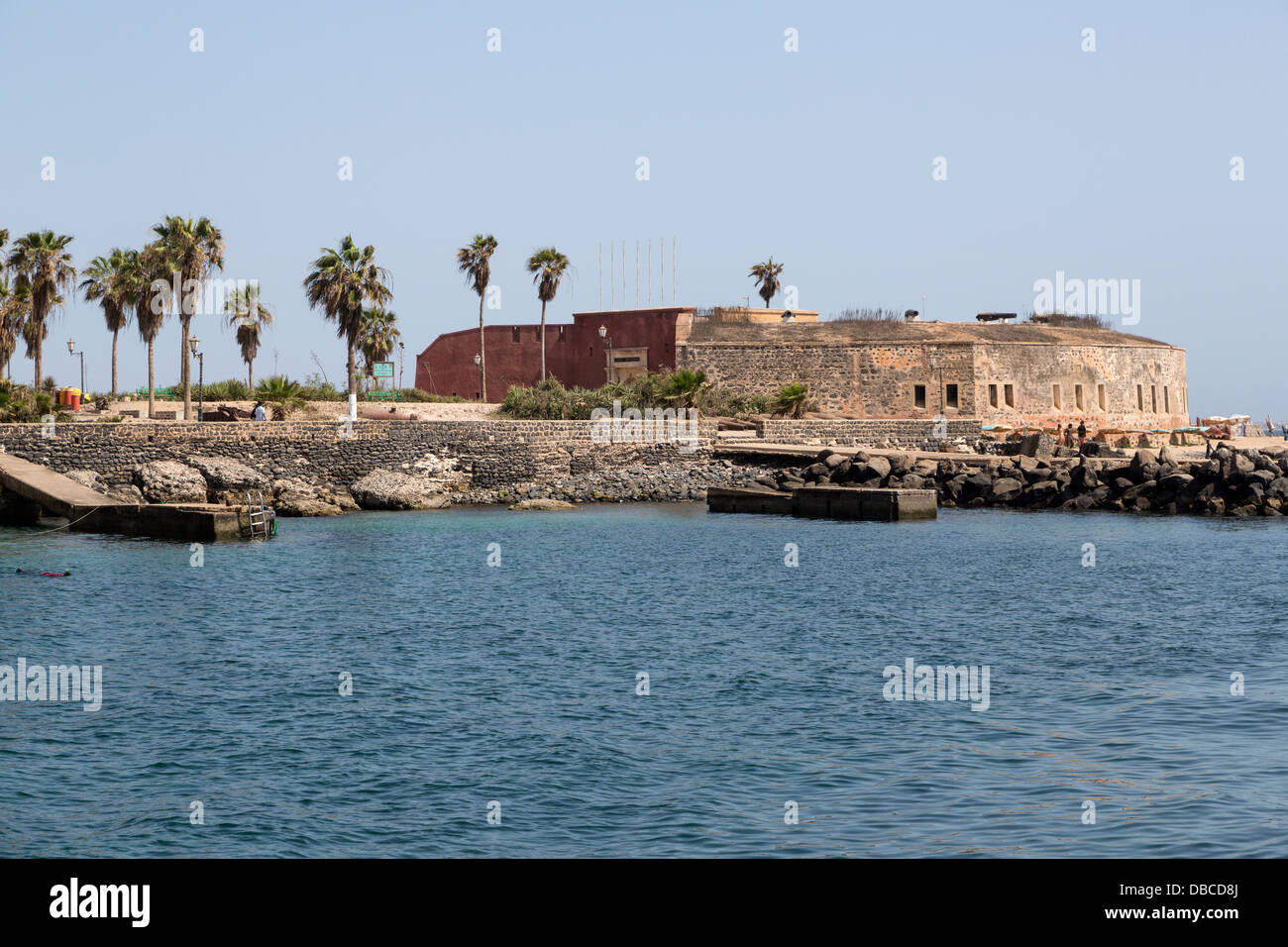 French-built (1850) Fort d'Estrees, now the IFAN Historical Museum ...