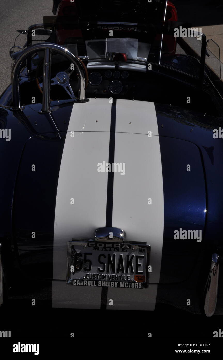Saco, Maine, USA. 27th July 2013. old american car in a annual ...