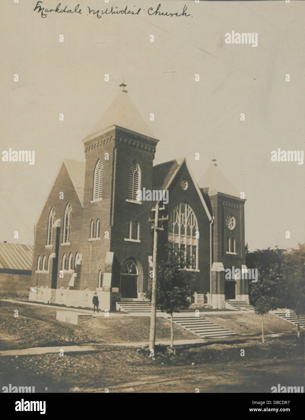 Methodist Church, Markdale (HS85-10-19094 Stock Photo - Alamy