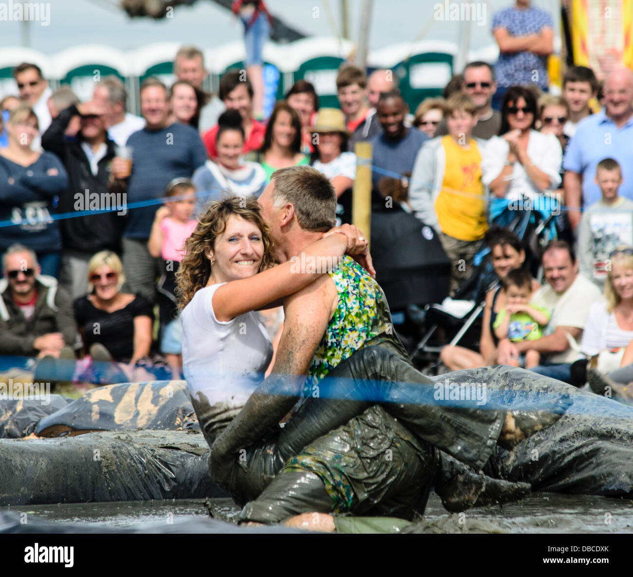 Wife carrying competition, the Lowland Games Stock Photo - Alamy