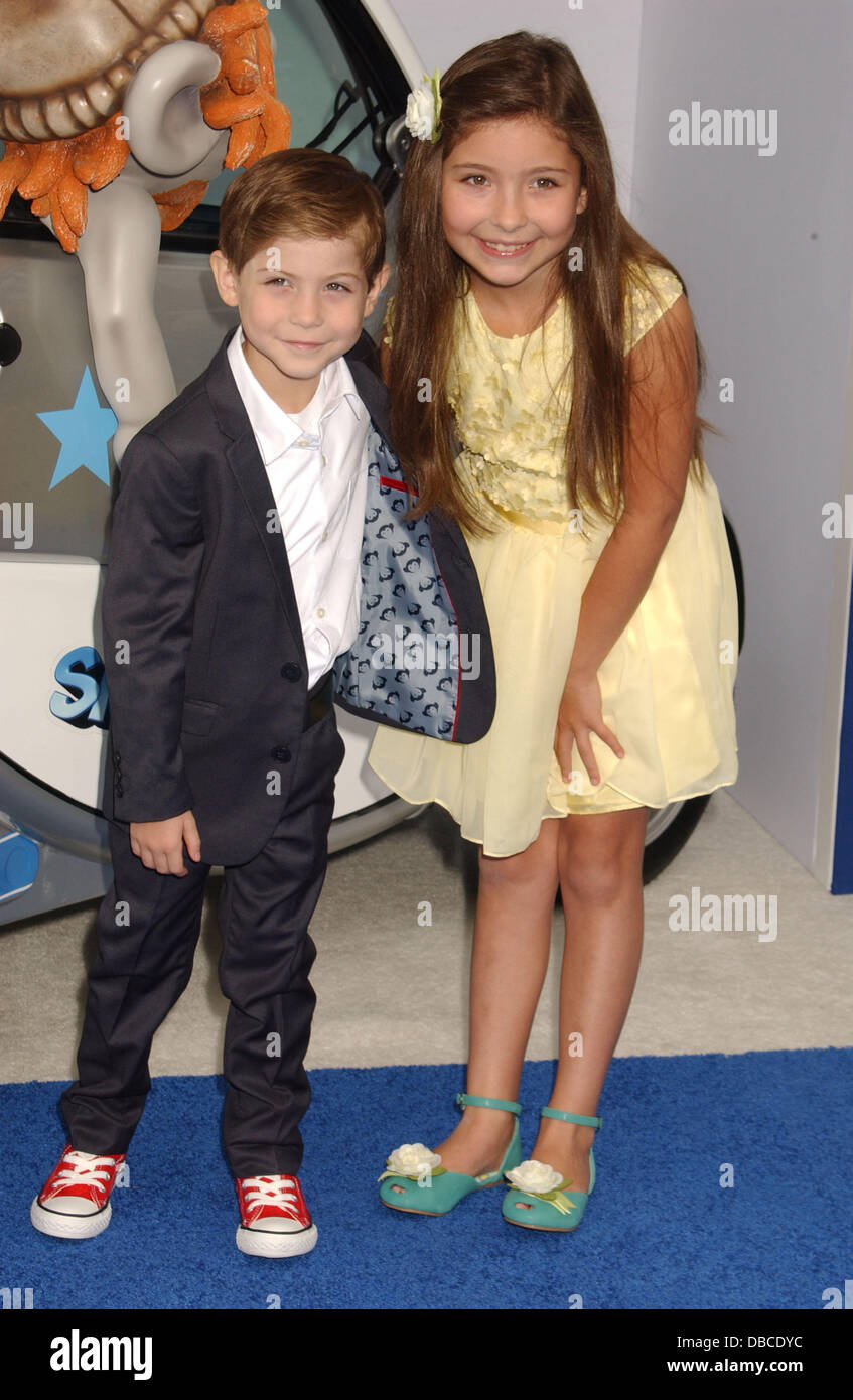 Los Angeles, California, USA. 28th July, 2013. Jacpb & Emma Tremblay ...