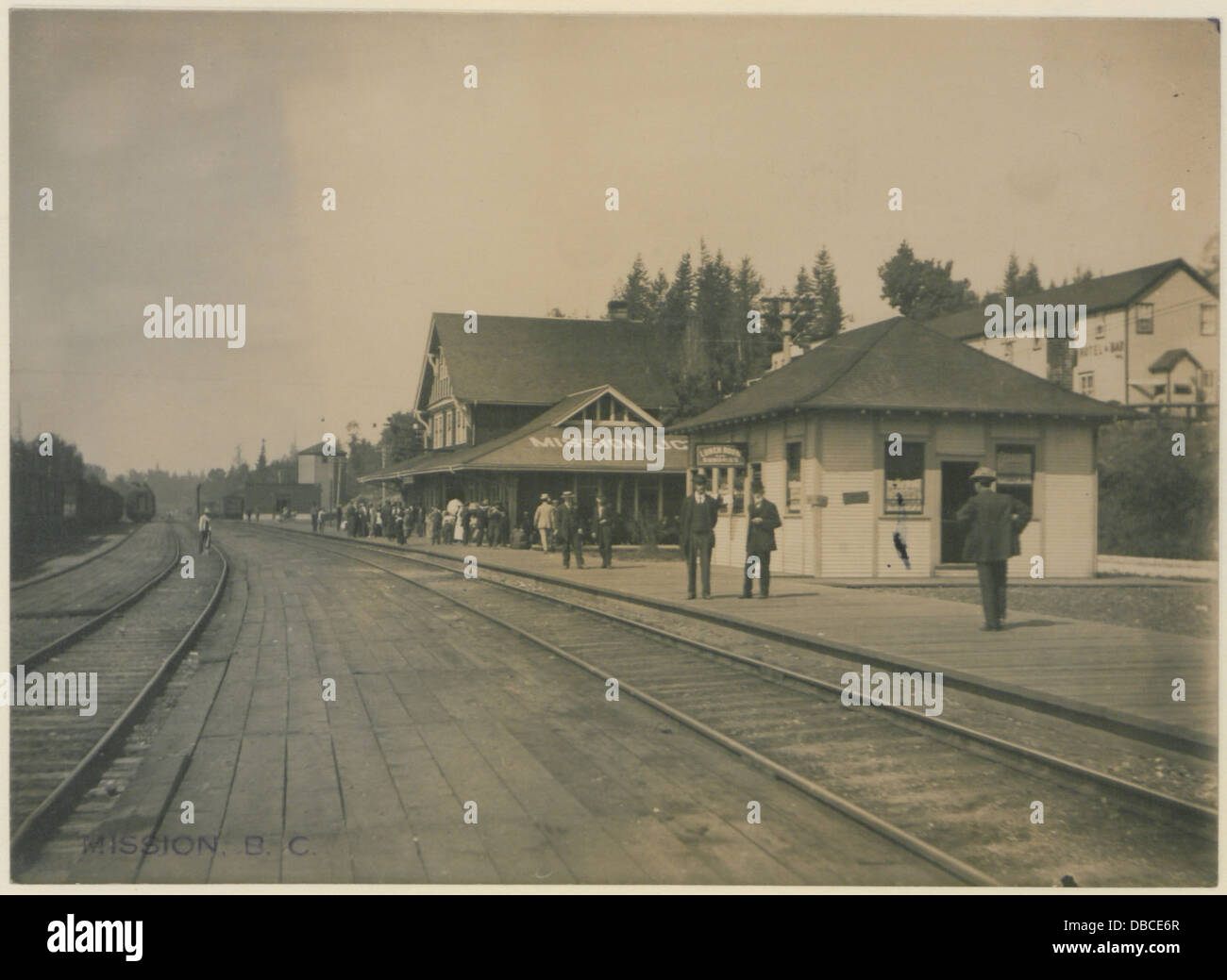 This image depicts Mission Junction, showcasing the area's layout and ...