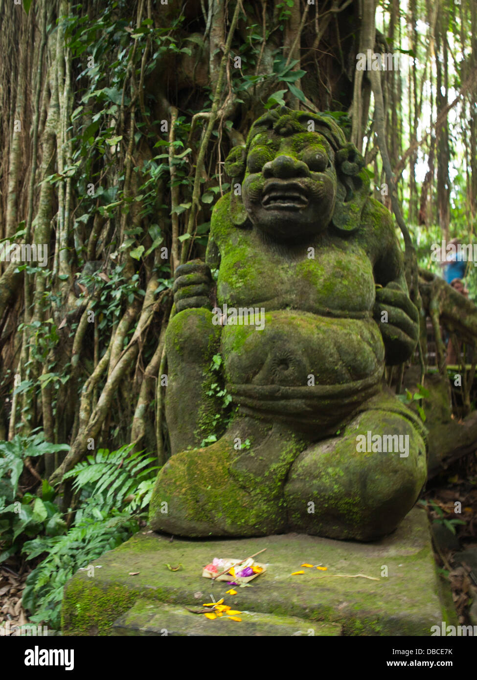 Monkey forest sculpture, Ubud Stock Photo - Alamy