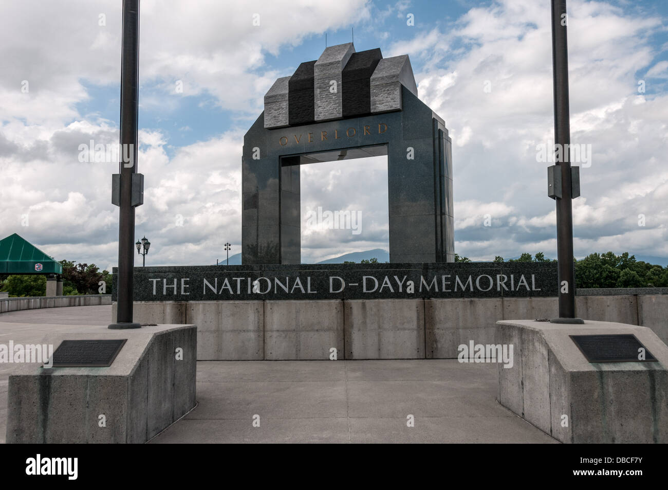 Overlord Arch, National D-Day Memorial, Bedford, Virginia Stock Photo ...