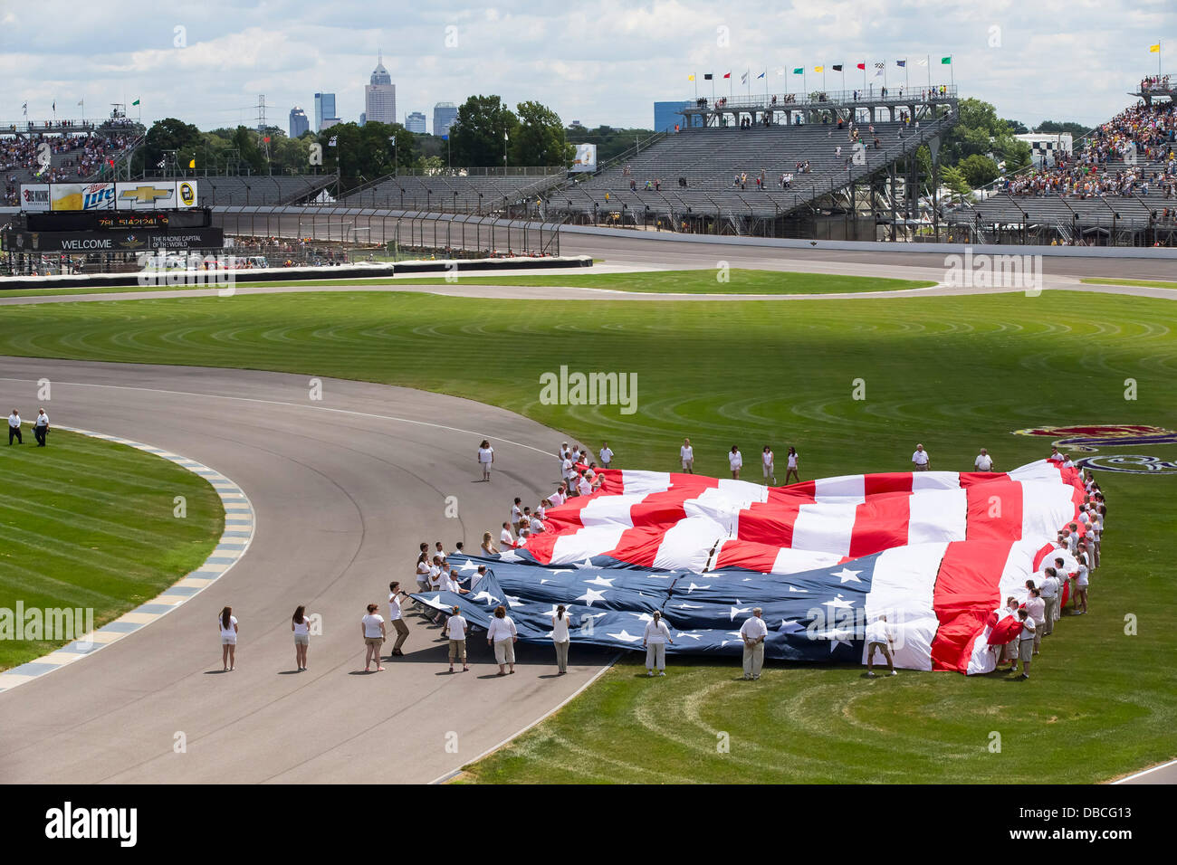Indianapolis motor speedway nascar race hi-res stock photography and ...