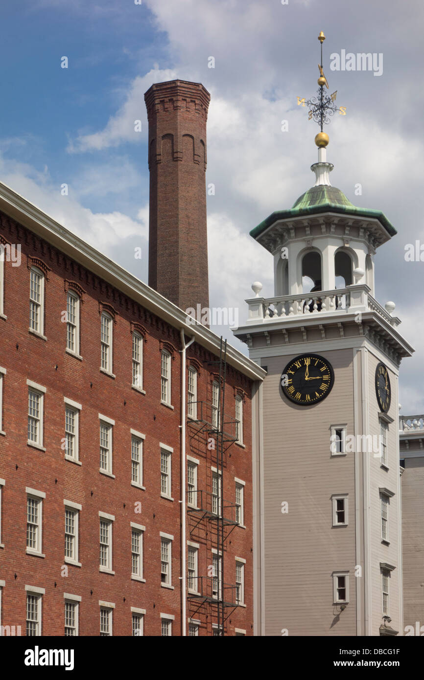 Boott Cotton Mills Museum in Lowell MA Stock Photo - Alamy