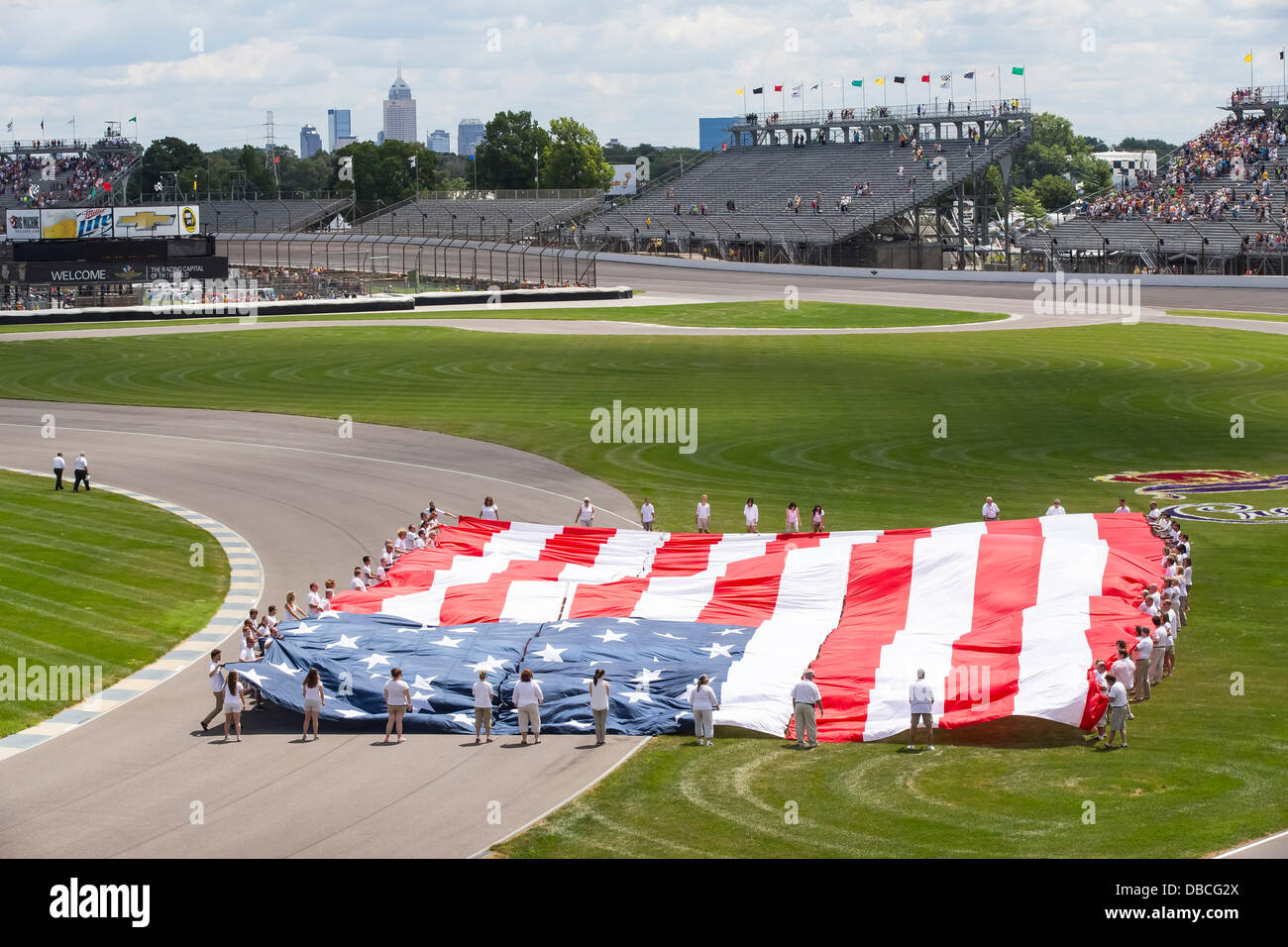 Indianapolis motor speedway nascar race hi-res stock photography and ...