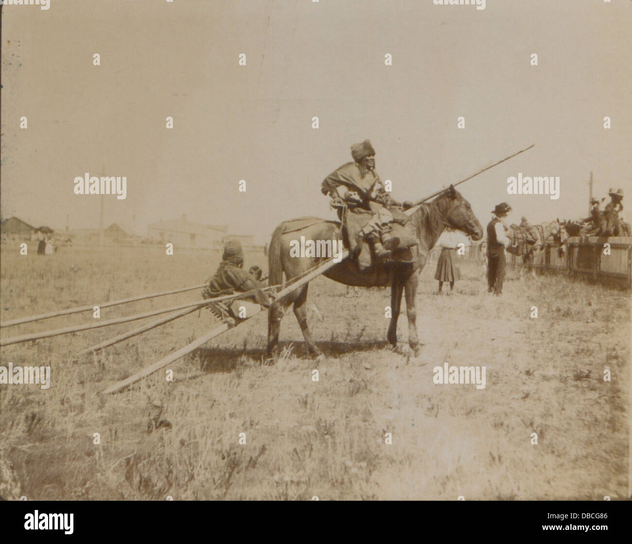 Travois hi-res stock photography and images - Alamy