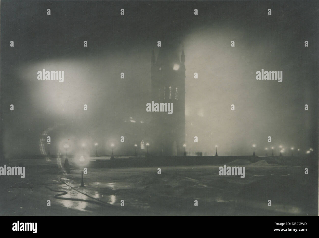 Parliament Building Fire Taken at 12.30 am, a few minutes before the ...