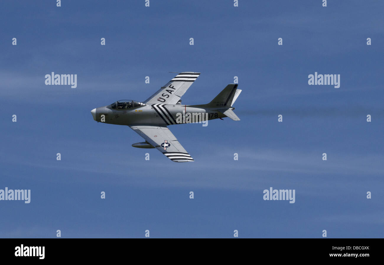 North American F-86 Sabre Stock Photo - Alamy