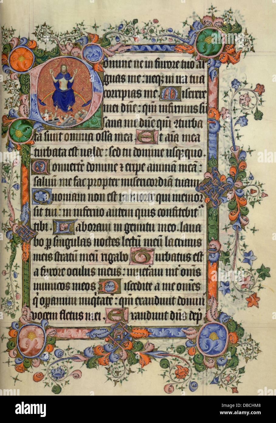 A manuscript page from the British Library, containing a portion of ...