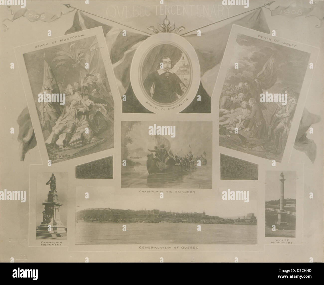 The Quebec Tercentenary in 1908 celebrated the 300th anniversary of the ...