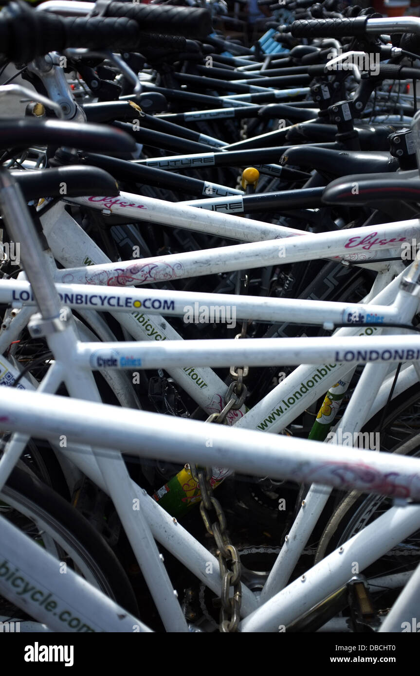 Bikes to rent Stock Photo - Alamy
