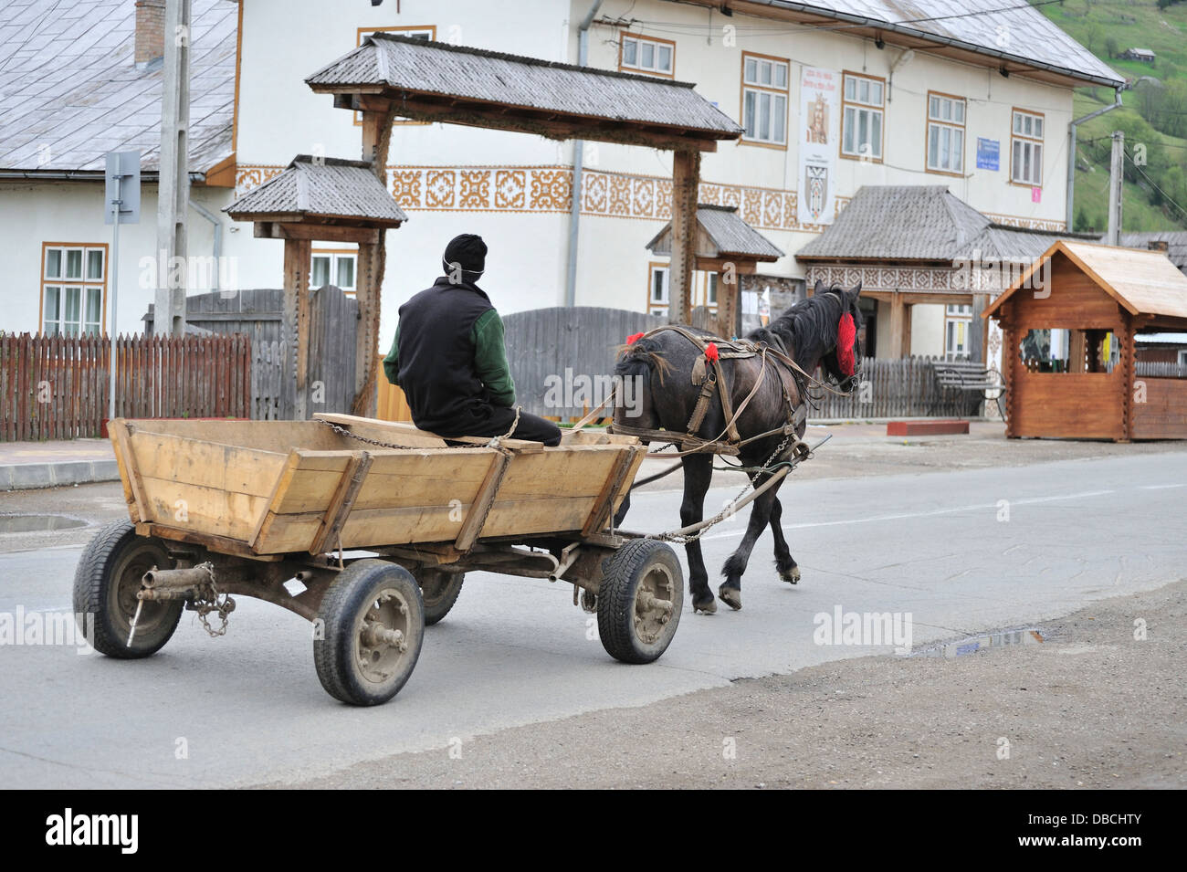 Romania Romanian Horse Cart High Resolution Stock Photography and ...