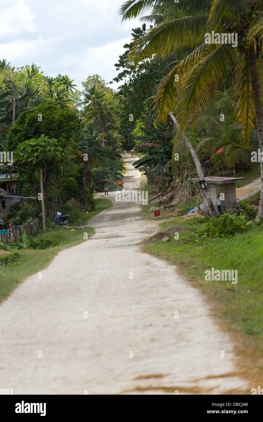 Rural Country Road on Bohol Island, Philippines Stock Photo - Alamy
