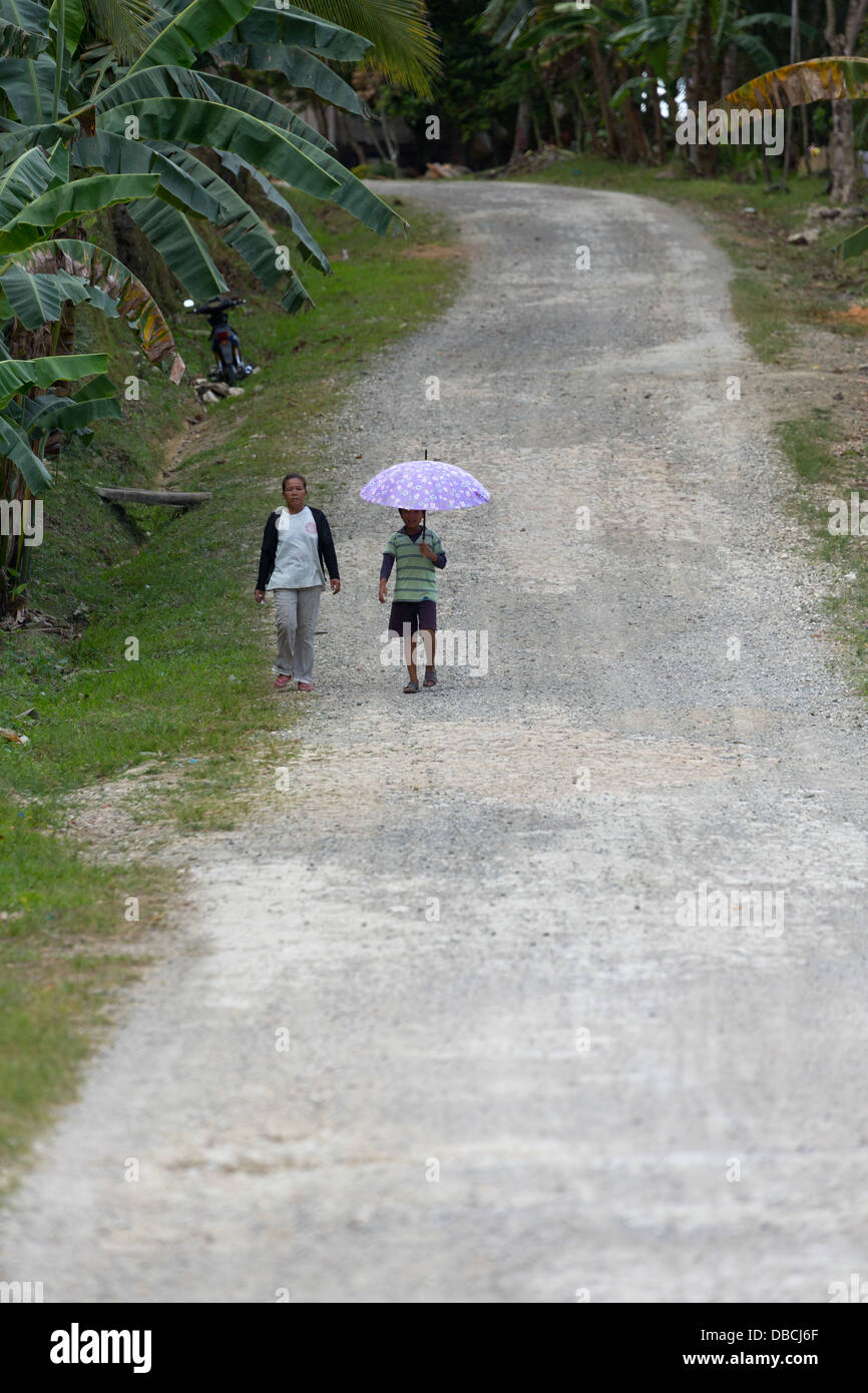 Rural Country Road on Bohol Island, Philippines Stock Photo - Alamy