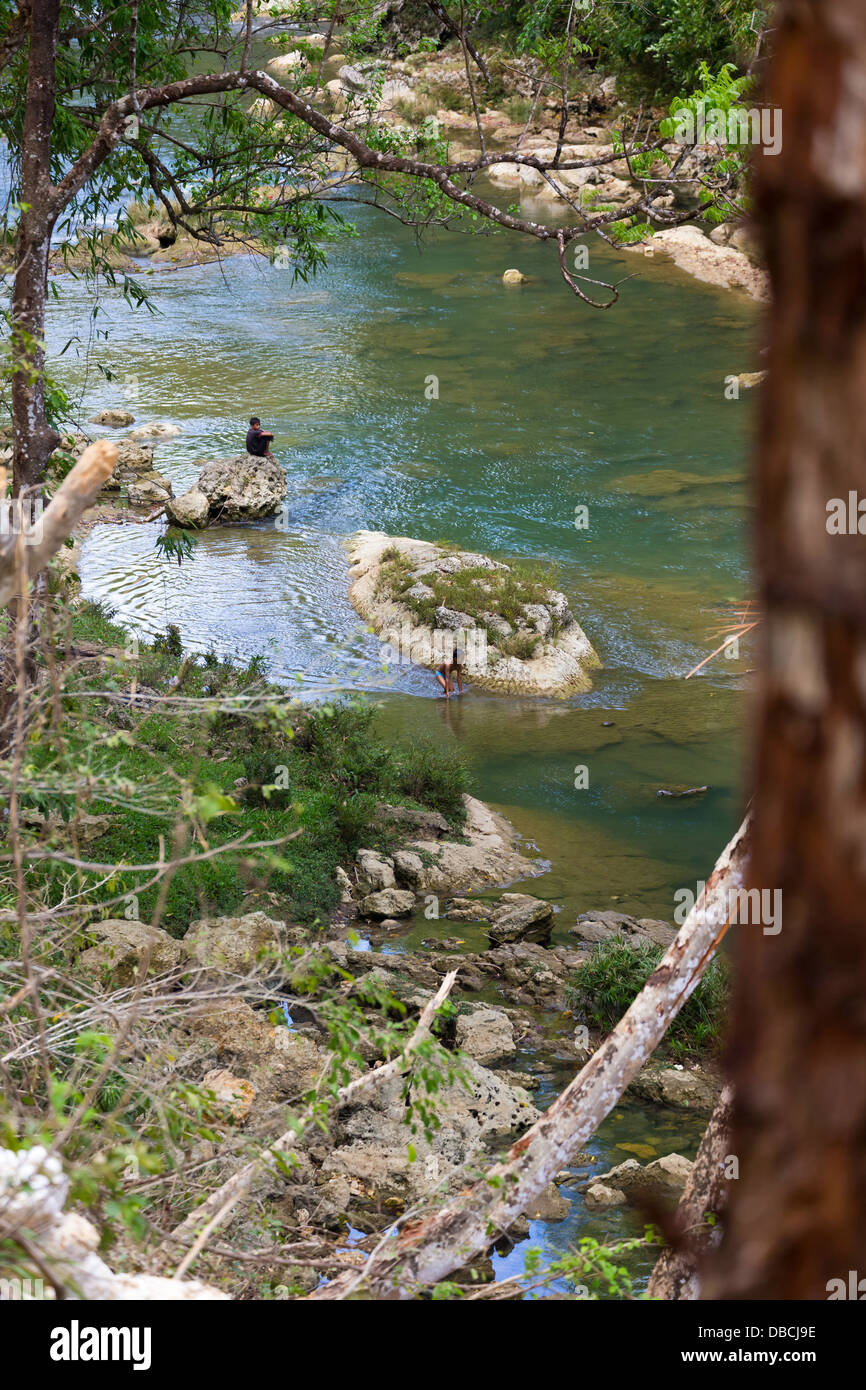 Mountain Stream on Bohol Island, Philippines Stock Photo - Alamy