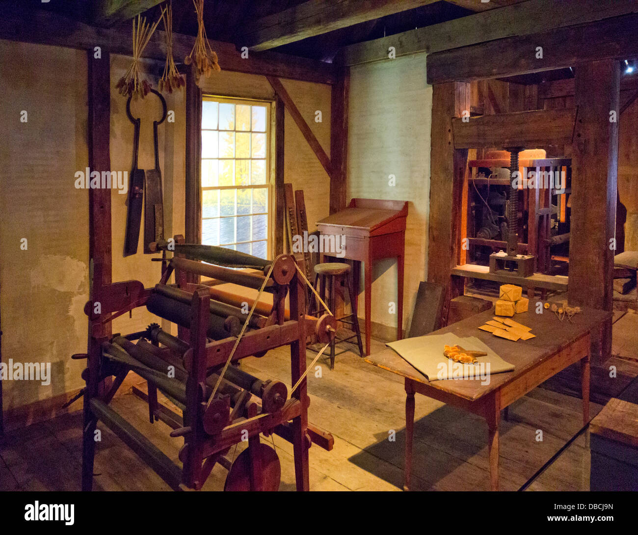 American Textile History Museum in Lowell MA Stock Photo - Alamy