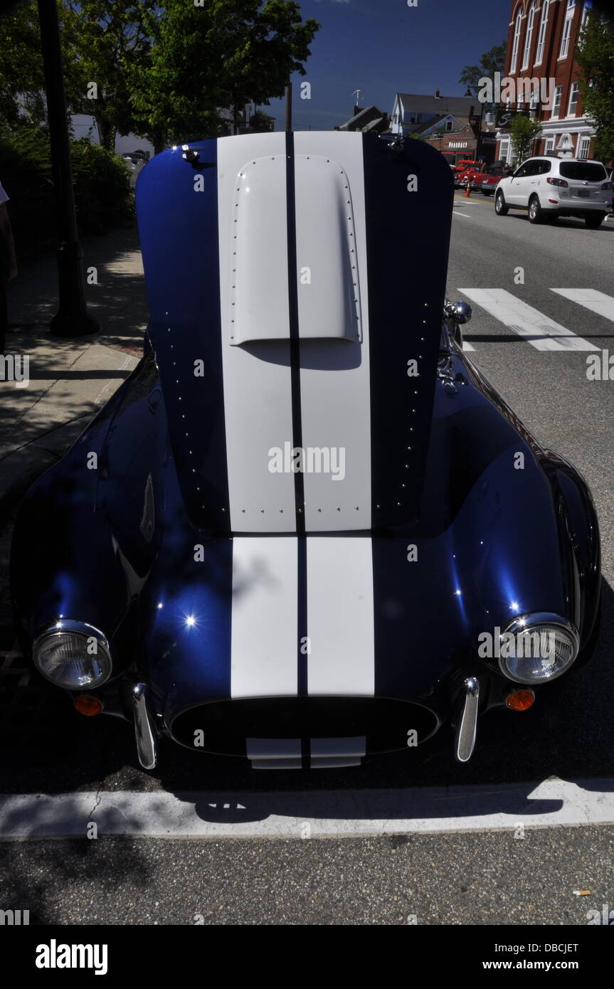 Saco, Maine, USA. 27th July 2013. old american car in a annual ...