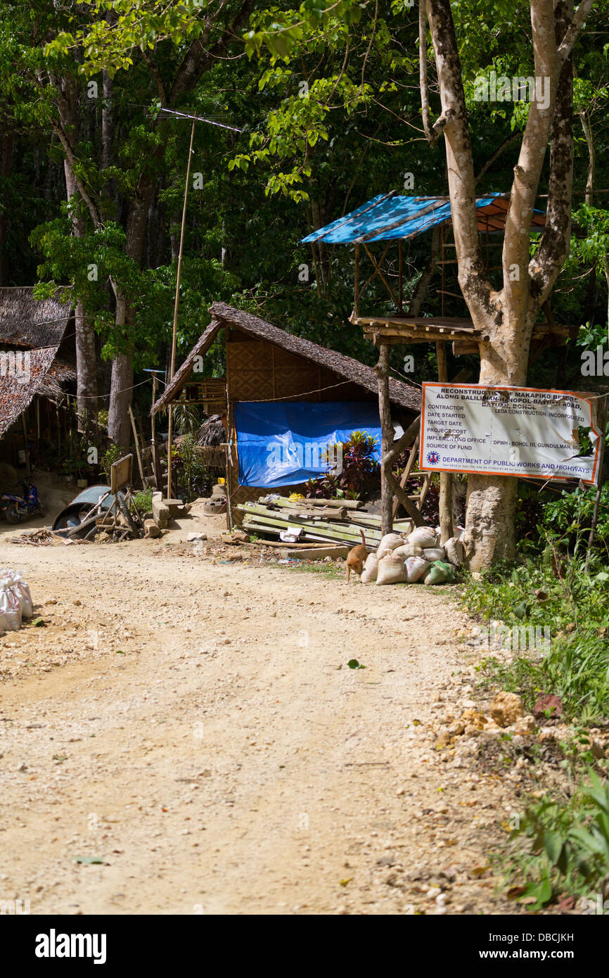 Rural Cottages on Bohol Island, Philippines Stock Photo - Alamy
