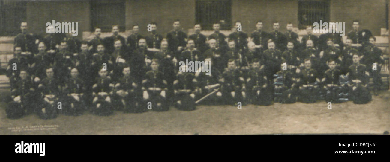 A photograph of a group of sergeants from the Grenadiers, likely ...